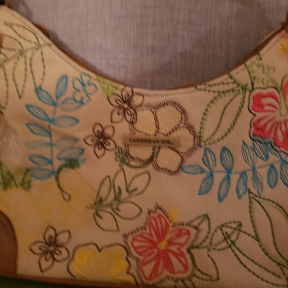 Caribbean Joe | Bags | Caribbean Joe Floral Shoulder Bag | Poshmark